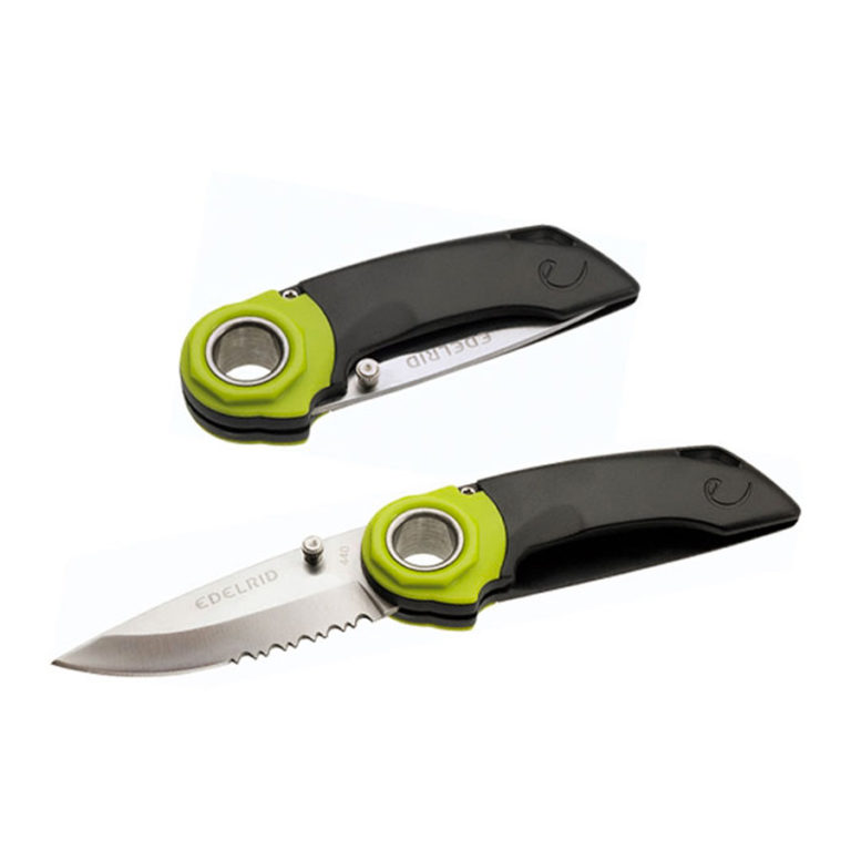 Edelrid Ropetooth Knife with Carabiner Hole - Honey Brothers