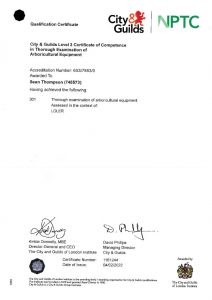 Certificates of Compliance - Honey Brothers