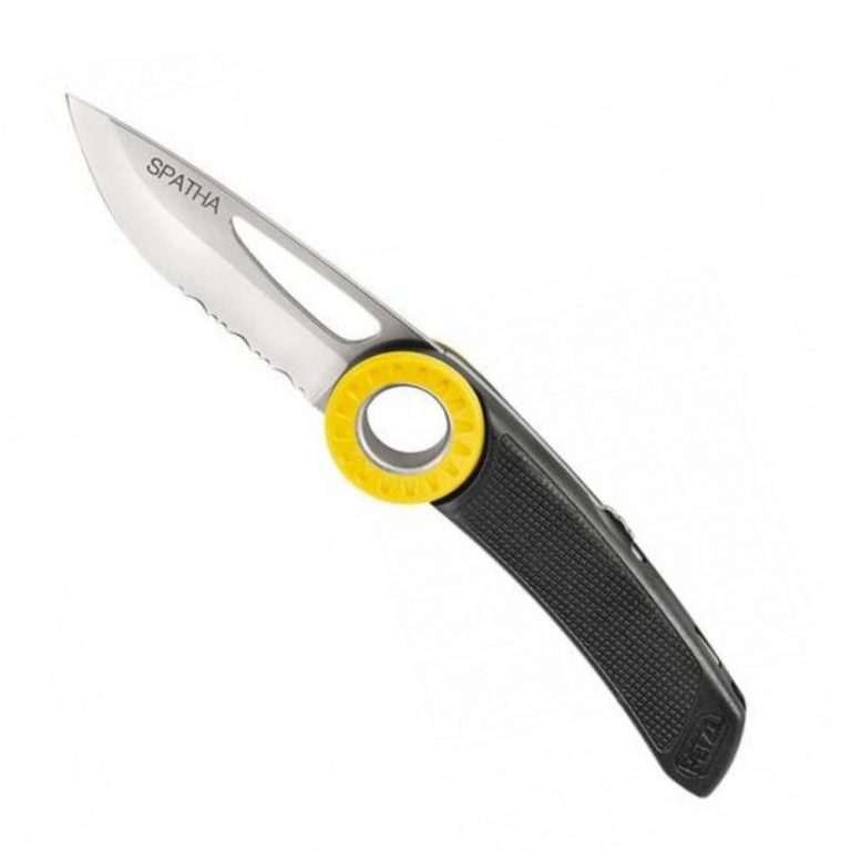 Petzl Spatha Knife with Carabiner Hole - Honey Brothers