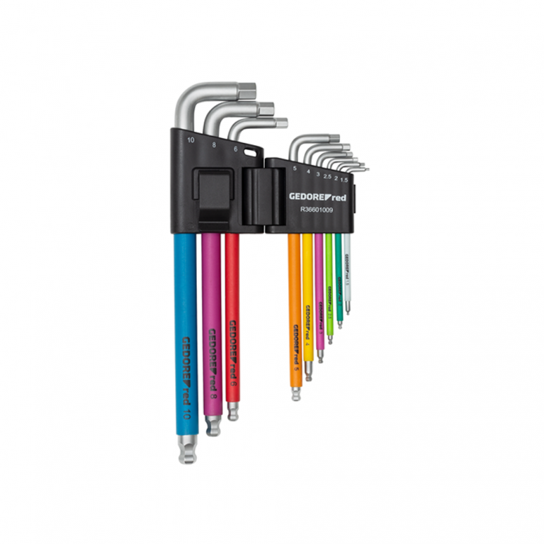 Gedore Red Off-Set Screwdriver Set - 9 Piece (1.5-10mm)