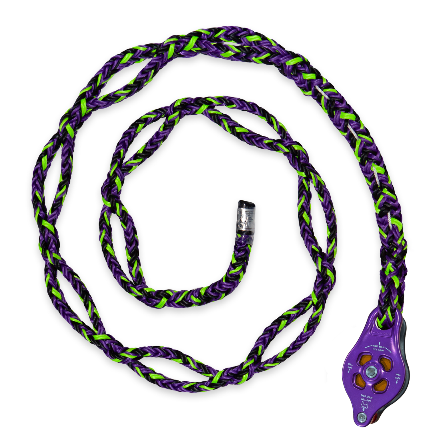 Rope Logic 1.5m 12mm Sterling Streaked Ultra Sling with Pinto Rig 2 ...