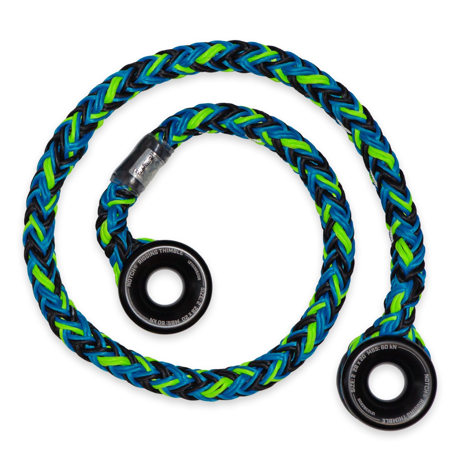 Rope Logic 1.5m 16mm Sterling Streaked Rigging Sling - Honey Brothers