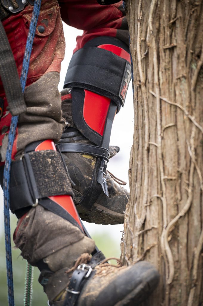 Distel Steel Climbing Spurs / Spikes Velcro Straps - Honey Brothers