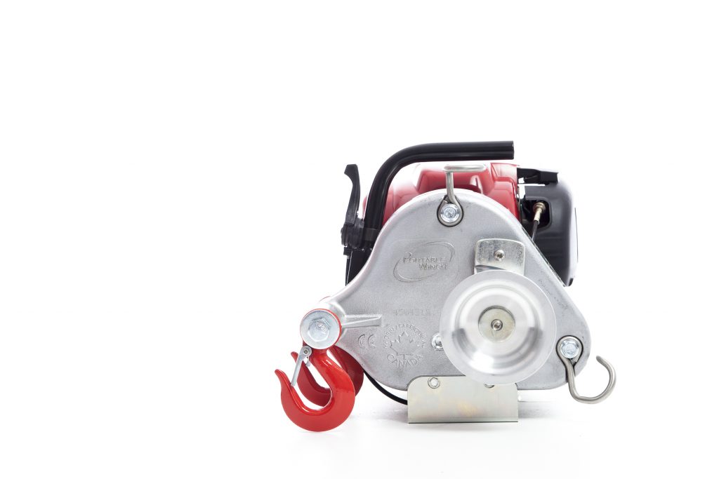 Portable Winch Petrol Winch - 1000kg Pull Force with Rope Break