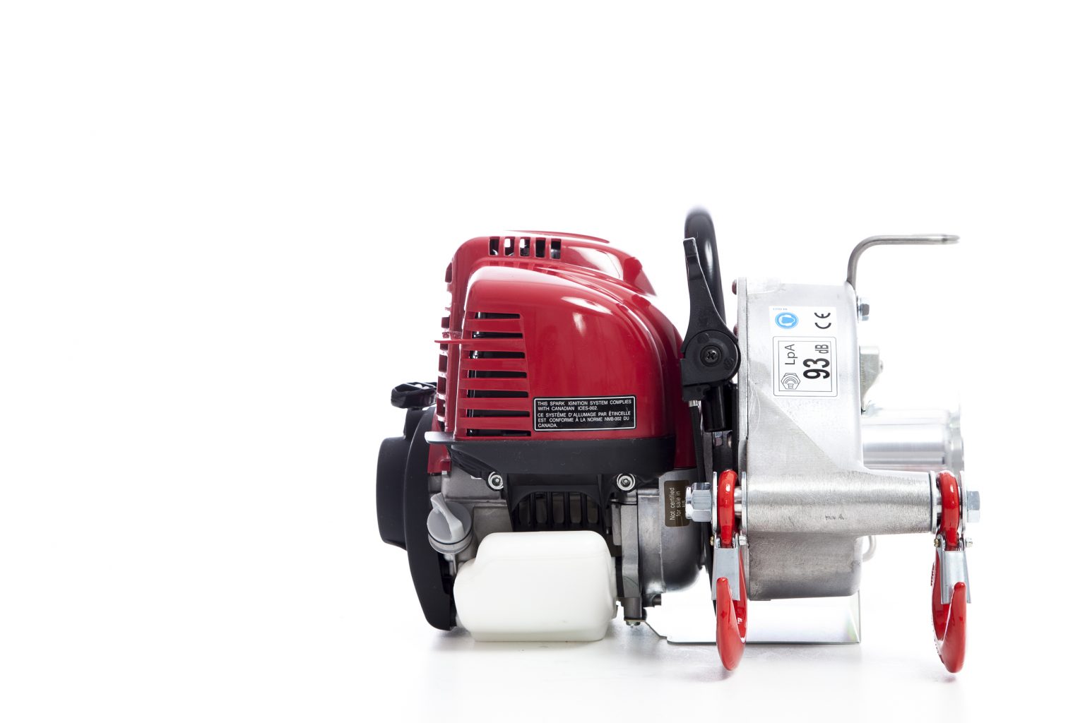 Portable Winch Petrol Winch - 1000kg Pull Force with Rope Break