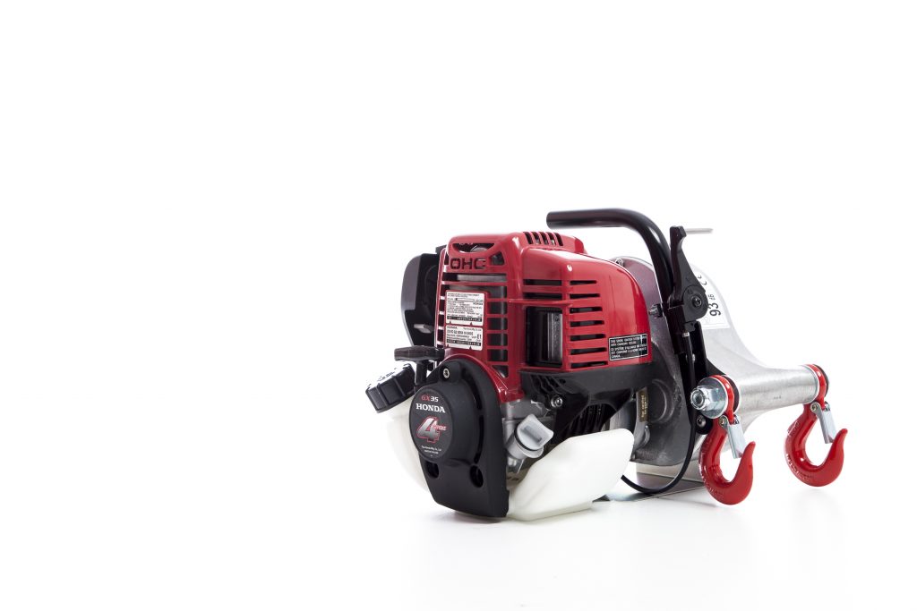 Portable Winch Petrol Winch - 1000kg Pull Force with Rope Break