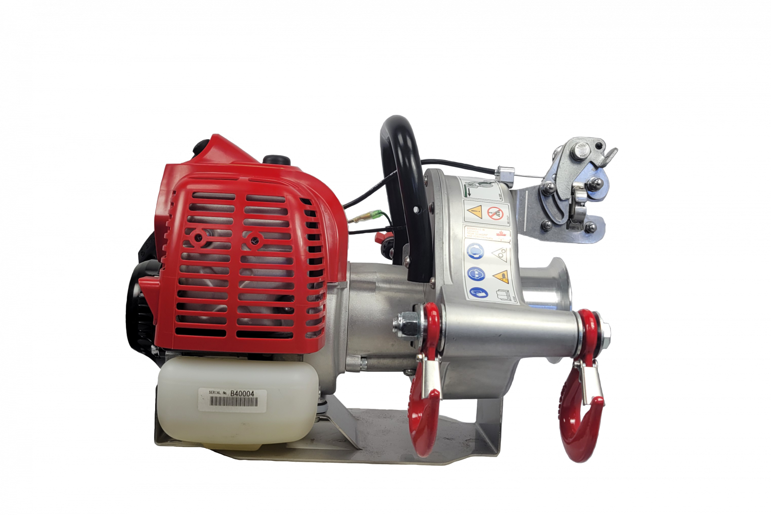 Portable Winch Petrol Winch - 1200kg Pull Force (Maruyama 50cc Engine)