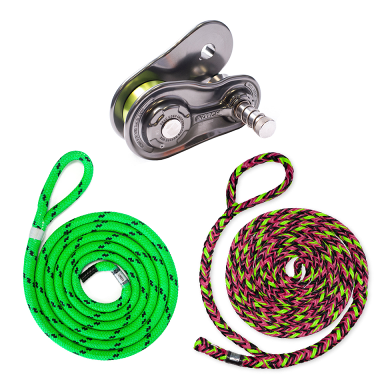 Notch 19mm Rigging Pulley Block Kit - Honey Brothers