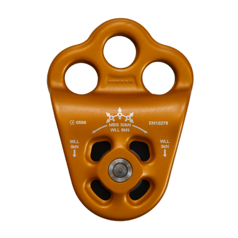 DMM Triple Attachment Pulley - HB70 Gold